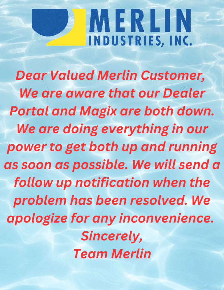 Dealer Notice - Merlin Industries